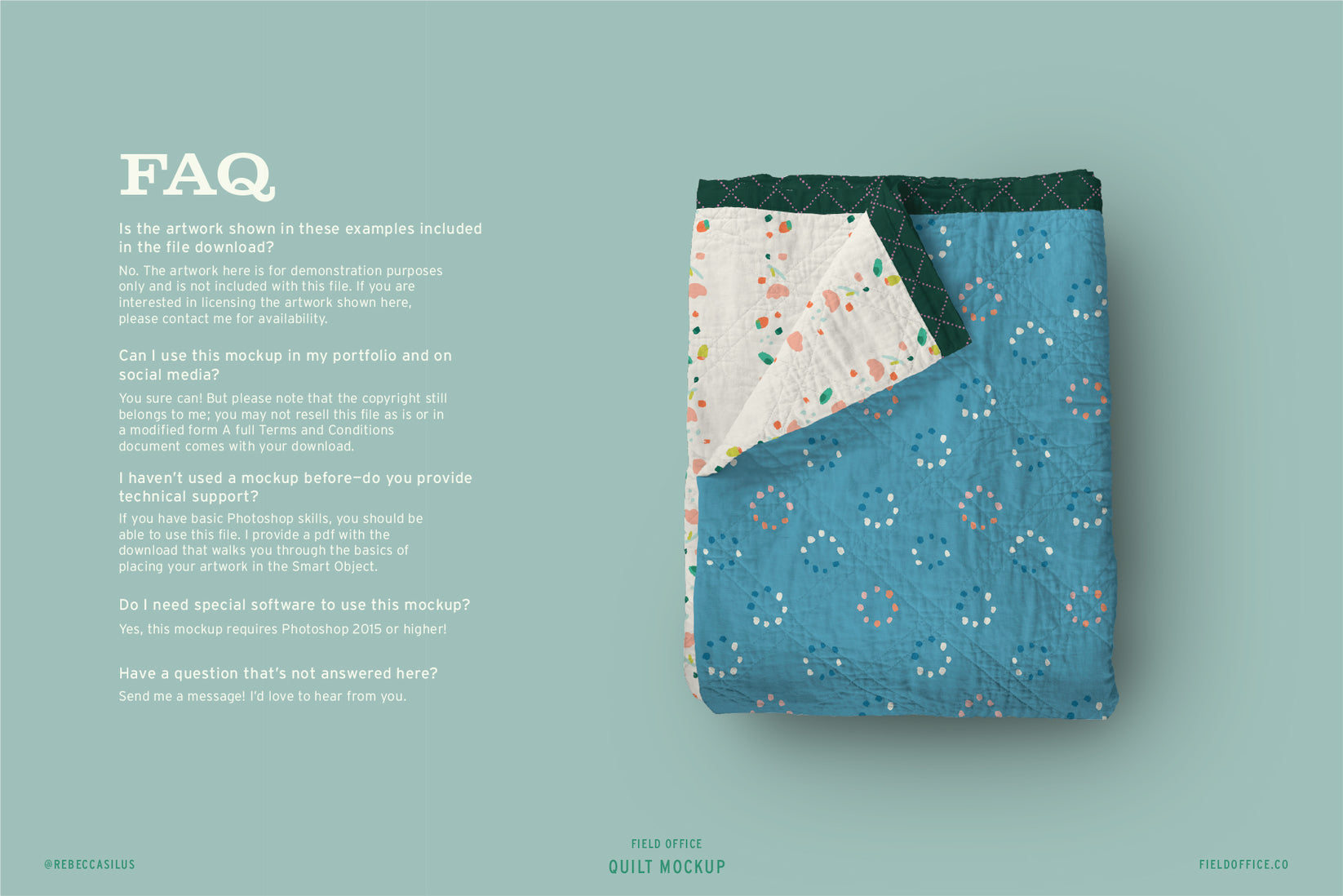 Quilt Mockup – Field Office